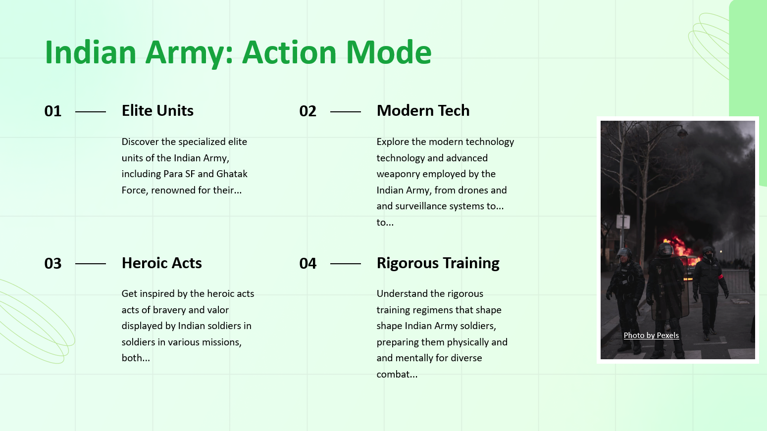 Single slides for Stunning Presentations | MagicSlides.app
